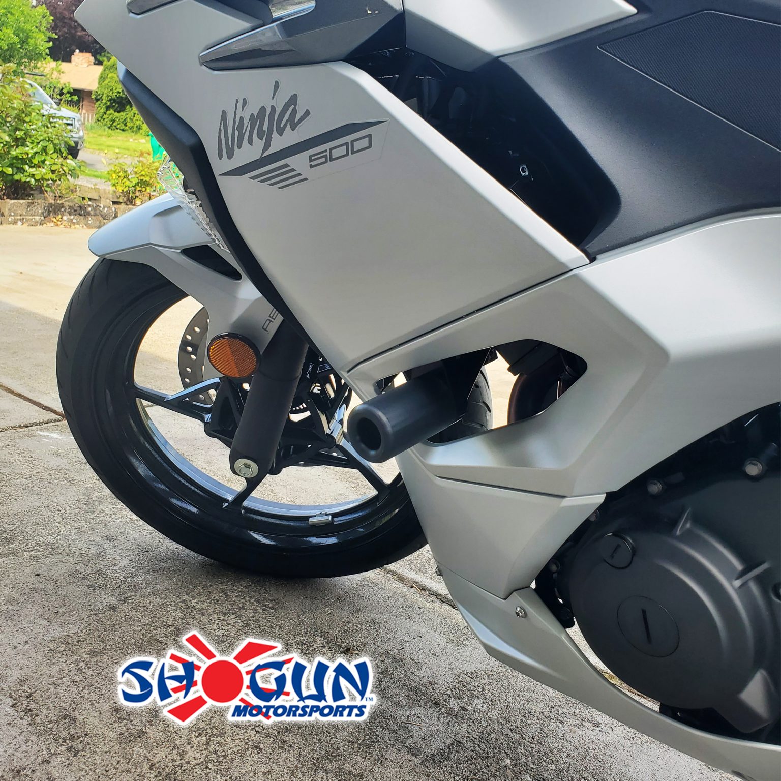 Shogun Motorsports Kawasaki Ninja 500 Z500 24-25 NO CUT Black Frame ...